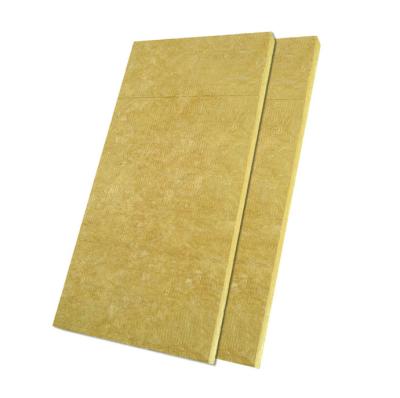 China Yellow Fireproof 50mm Rockwool Thermal Insulation Slab OEM for sale