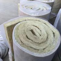 China Exterior Wall Aluminum Foil Composite Rock Wool Felt Hydrophobic Heat Insulation for sale