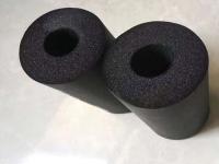 China ACMF Foaming 2cm Black Rubber Foam Insulation Pipe Inner Dia 114mm for sale