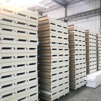 China Exterior Wall Insulation Polyurethane Foam Sandwich Panels Fireproof 950mm 1150mm for sale