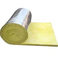 China 50mm Thickness Fiberglass Glass Wool Felt Thermal Insulation Batts for sale