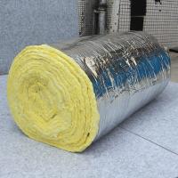 China 50mm Thickness Fiberglass Glass Wool Felt Thermal Insulation Batts for sale