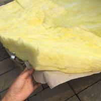 China 50mm Thickness Fiberglass Glass Wool Felt Thermal Insulation Batts for sale