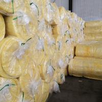 China 30mm Fiber Glass Wool Mat Thermal Insulation sound absorption 50kg/m3 for sale
