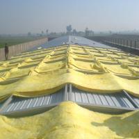 China Fireproof Material Thermal Insulation Glass Wool Felt Heat Resistant Soundproof for sale