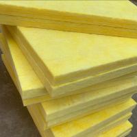 China 50mm Thermal Soundproof Glass Wool Board Fiberglass Insulation For Wall Exterior for sale