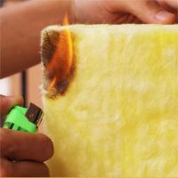 China 50mm Thermal Soundproof Glass Wool Board Fiberglass Insulation For Wall Exterior for sale