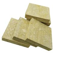China ISO Fireproof Hydrophobic Insulation Rock Wool Board Panels High Density for sale