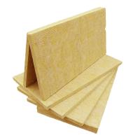 China ISO Fireproof Hydrophobic Insulation Rock Wool Board Panels High Density for sale
