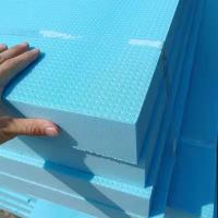 China Rectangle Waterproof XPS Insulation Panels 20-100kg/M3 External Wall Fire Prevention for sale