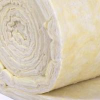 China 48K 50mm Soundproof Heat Insulation Glass Wool Roll Felt Without Cotton Aluminum Foil Veneer for sale
