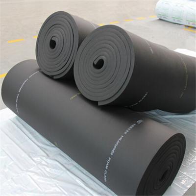 China Waterproof Rubber Foam Insulation Board 33Kg/m3 for sale