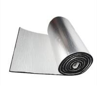 China 20mm Polyethylene Rubber Foam Insulation Sheets Roll With Aluminium Foil for sale