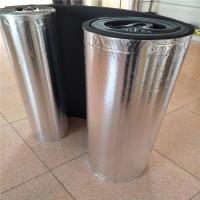 China 20mm Polyethylene Rubber Foam Insulation Sheets Roll With Aluminium Foil for sale