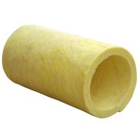 China Centrifugal Glass Wool Steam Pipe Insulation Shell 30-150mm Thickness Without Aluminum Foil for sale