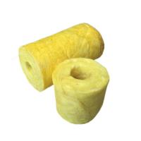 China Centrifugal Glass Wool Steam Pipe Insulation Shell 30-150mm Thickness Without Aluminum Foil for sale