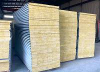 China External Wall Rock Wool Sandwich Panel Class A Fire Retardant Rockwool for sale