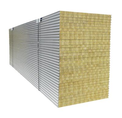 China A Class High Density Rock Wool Sandwich Panel Board Water Repellent for sale