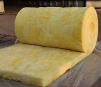 China Fiberglass Wool Roll Heat Insulation Material Blanket 48kg/M3 Glasswool 25mm 50mm for sale