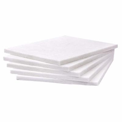 China White Formaldehyde Free Fiberglass Heat Insulation Materials Glass Wool Board Blanket for sale