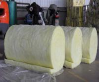 China 1.2m Wall Heat Insulation Materials Moisture Proof Yellow Glass Wool Felt for sale