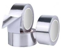 China Pipe Seal Aluminum Insulation Tape 15m Length High Temp Foil Tape for sale
