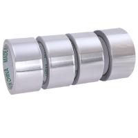 China Pipe Seal Aluminum Insulation Tape 15m Length High Temp Foil Tape for sale