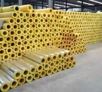 China Steam Pipeline Heat Insulation Tube Glass Wool For Cold And Hot Water Equipment for sale