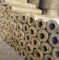 China Light Weight Waterproof Fireproof Rockwool Tube Insulation Material 80mm for sale