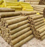 China Waterproof Insulation Rock Wool Tube 50mm Sound Absorption Rockwool Fire Tube for sale