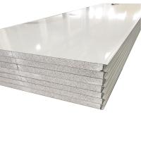 China Metal Carved Silica Color Steel Sandwich Panel Metal Roofing 950mm 1150mm Width for sale