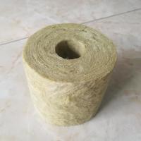 China Hydrophobic Fireproof Rockwool Heat Insulation Round Tube 80-120kg/m3 for sale