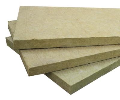 China Building Exterior Wall Rock Wool Board 40-200kg/M3 Rockwool Acoustic Panels for sale