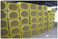 China Building Exterior Wall Rock Wool Board 40-200kg/M3 Rockwool Acoustic Panels for sale