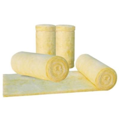 China 1.2m Soundproof Fiber Heat Insulation Glass Wool Blanket Rolls For Wall Insulation for sale
