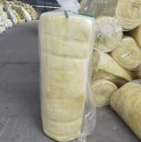 China 1.2m Soundproof Fiber Heat Insulation Glass Wool Blanket Rolls For Wall Insulation for sale