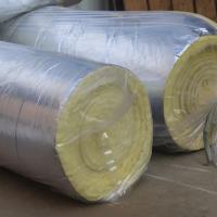 China Yellow Fireproof Fiberglass Glass Wool Blanket Sound Silencer 48kg/M3 for sale