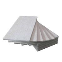 China Fireproof Formaldehyde Free Fiberglass Insulation 1.2m Glass Wool Board for sale
