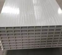 China Color Steel Plate Glass Magnesium Board Fireproof Insulation Hollow Purification for sale