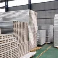 China Color Steel Plate Glass Magnesium Board Fireproof Insulation Hollow Purification for sale