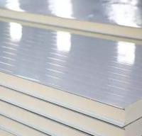 China PPGI Metal Polyurethane Sandwich Panel B1 Grade Exterior Wall Insulation Board for sale
