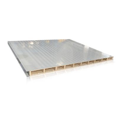 China Cleanroom Indoor Hollow Glass Magnesium Board Purification Thermal Insulation Sandwich Panels for sale