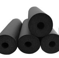 China B1 Grade 1.8m Air Conditioning Water Rubber Foam Insulation Pipe Flame Retardant for sale