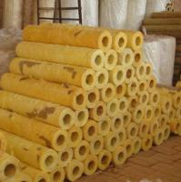 China Fiberglass Wool Flame Retardant High Temperature Insulation Tube 40-100kg/M3 for sale