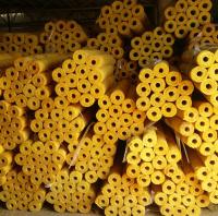 China Fireproof Heat Insulation Glass Wool Tube Non Combustible 50mm for sale