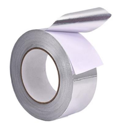 China OEM Air Duct Aluminum Foil Tape For Insulation Single Sided Adhesive for sale