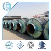 China Underground Thermal Insulation Steel Pipe Withpolyurethane Foam and HDPE Jacket for Chilled Water Gas Oil Project for sale