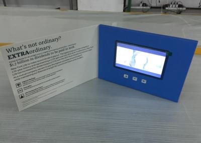 China 5 Inch LCD Video Brochure With TFT Screen For Marketing Communications PVC050 for sale