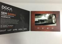 China Creative Video in print technology 7inch HD lcd screen video brochures video advertising player for promotion for sale