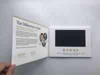 China Lightweight LCD Video Greeting Card Visual Impact For Technology Demonstration for sale